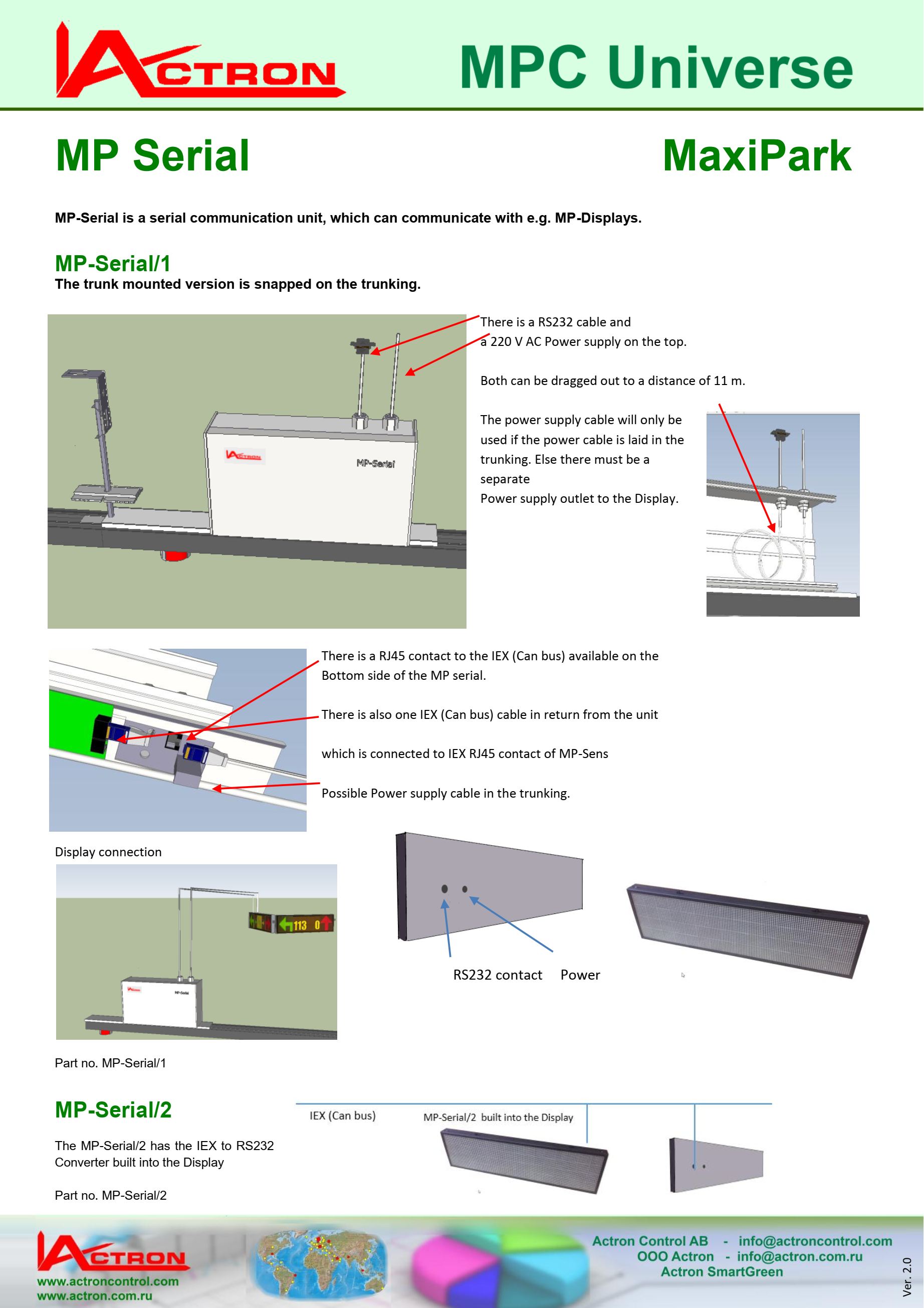 Transferências – Controle Actron
